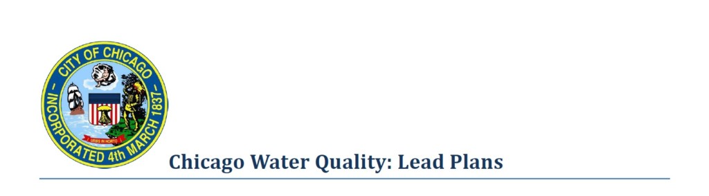 Chicago Water Quality: Lead Plans | Alderman Bennett Lawson – 44th Ward ...