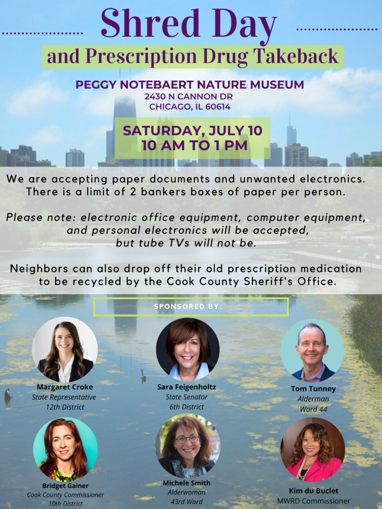 July 10 2021 Shred Day | Alderman Bennett Lawson – 44th Ward Chicago