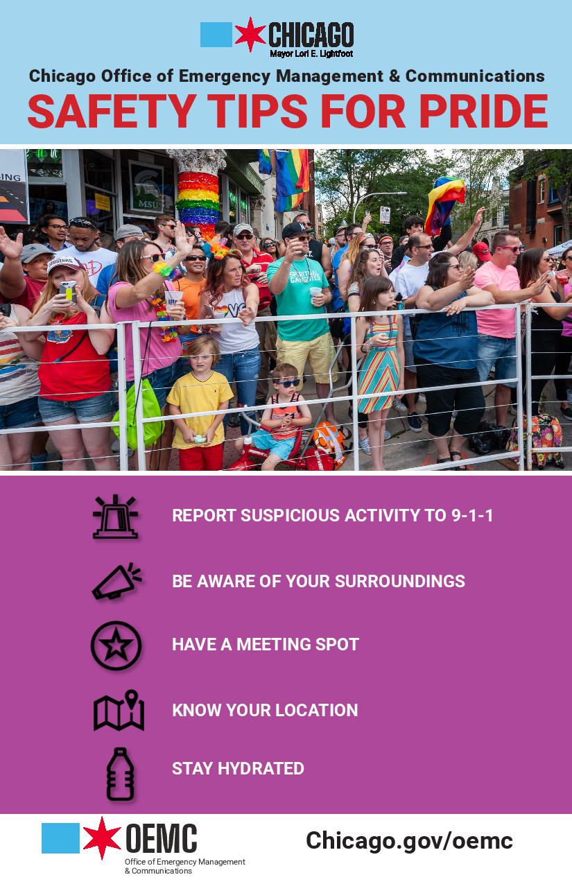 2022 Pride Safety Tips | Alderman Bennett Lawson – 44th Ward Chicago