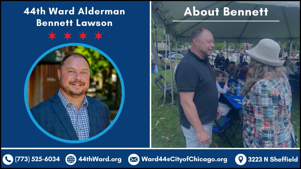 About Bennett | Alderman Bennett Lawson – 44th Ward Chicago